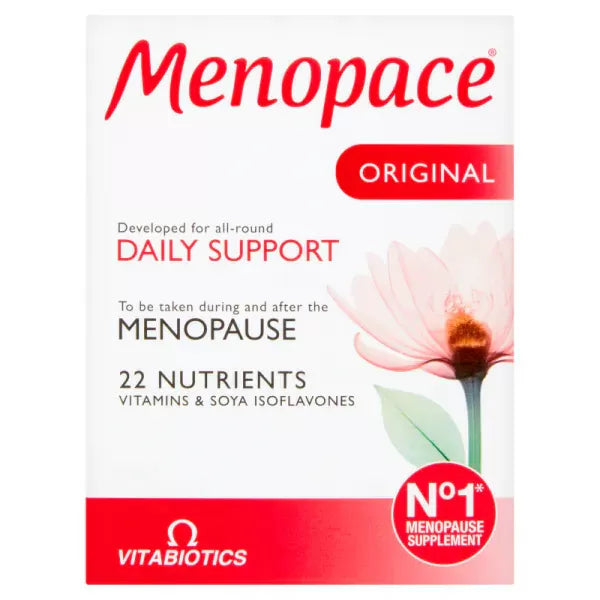 Vitabiotics Menopace Original – 90 Tablets – Cured Pharmacy