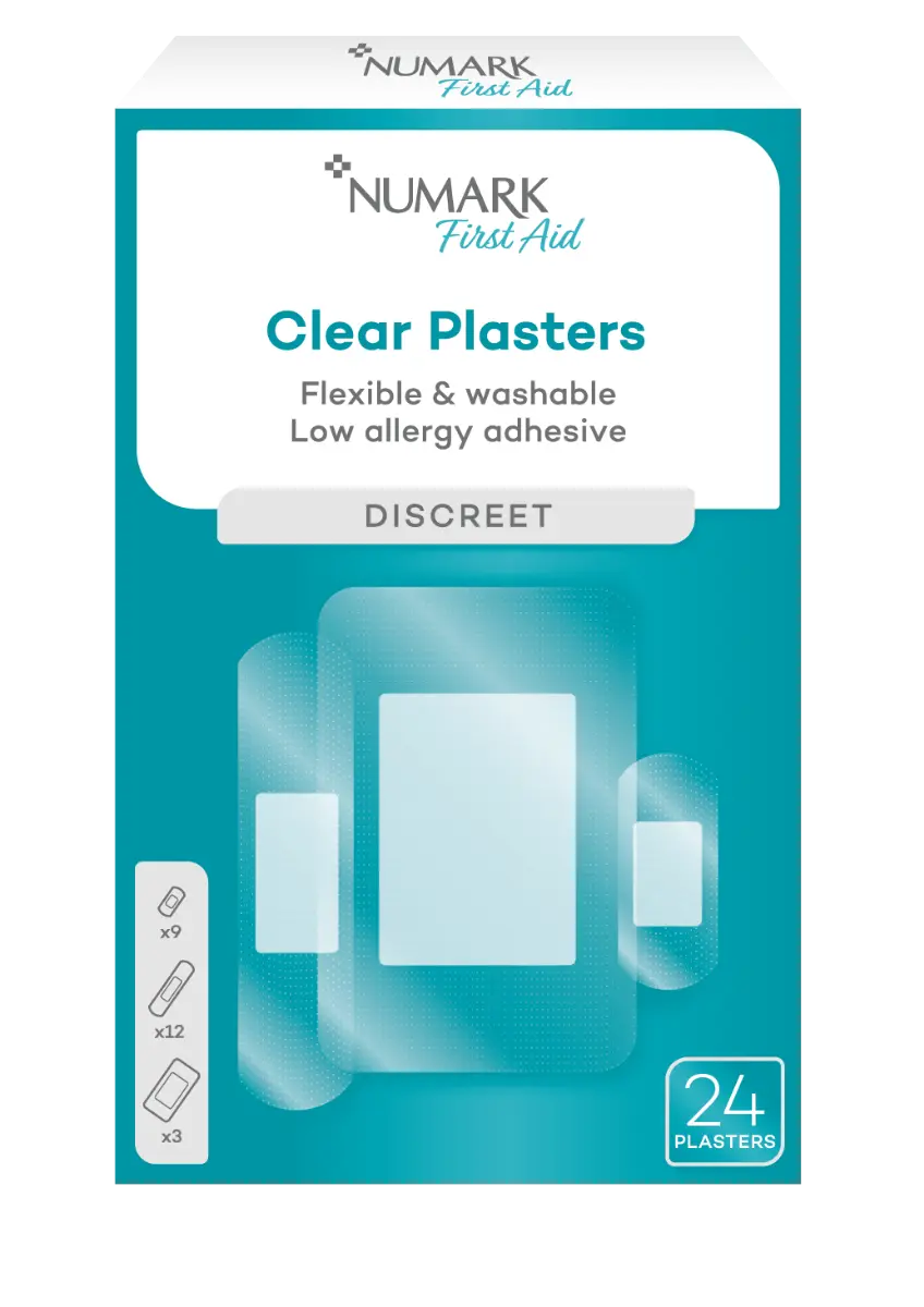 Buy Numark Clear Plaster – Transparent Skin Protection – Cured Pharmacy