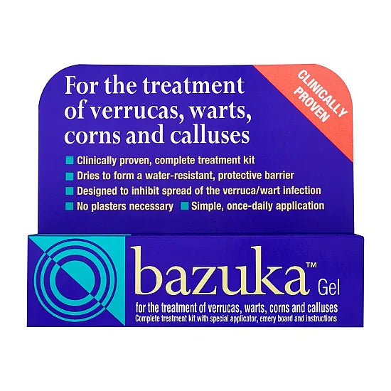 Bazuka Verruca & Wart Gel - 5g – Cured Pharmacy