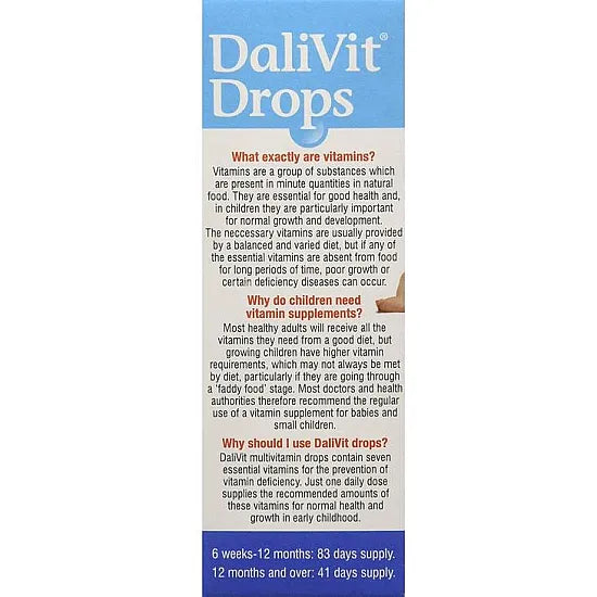 DaliVit Multivitamin Drops — Cured Pharmacy
