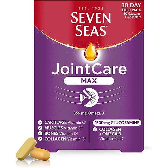 Seven Seas JointCare Max - 30 Capsules & 30 Tablets – Cured Pharmacy