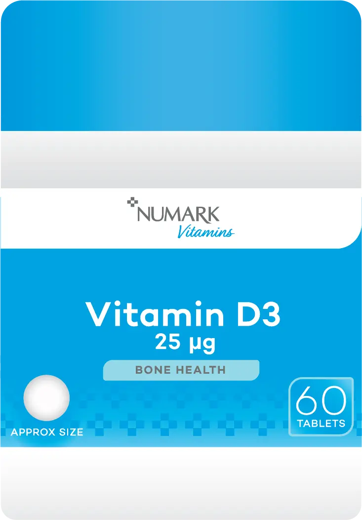 Buy Numark Vitamin D 1000IU 60s – Immune & Bone Support