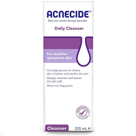Cleanser For Sensitive Skin | Acnecide Daily Cleanser | Cured Pharmacy
