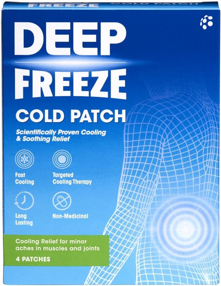Deep Freeze Cold Patches Pack of 4