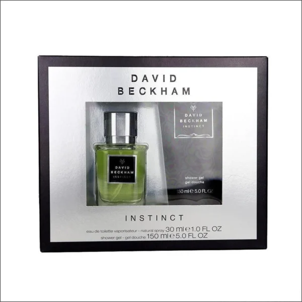 David Beckham Instinct EDT 30ml & Shower Gel 150ml Set | Fragrance Gift ...