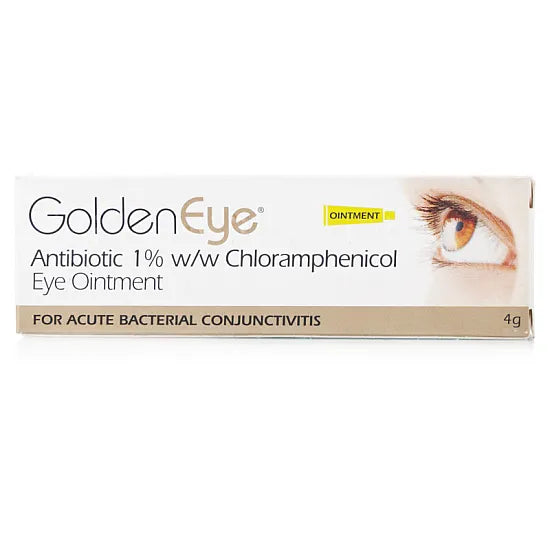 Golden Eye Ointment 4g for Eye Infections Relief | Cured Pharmacy