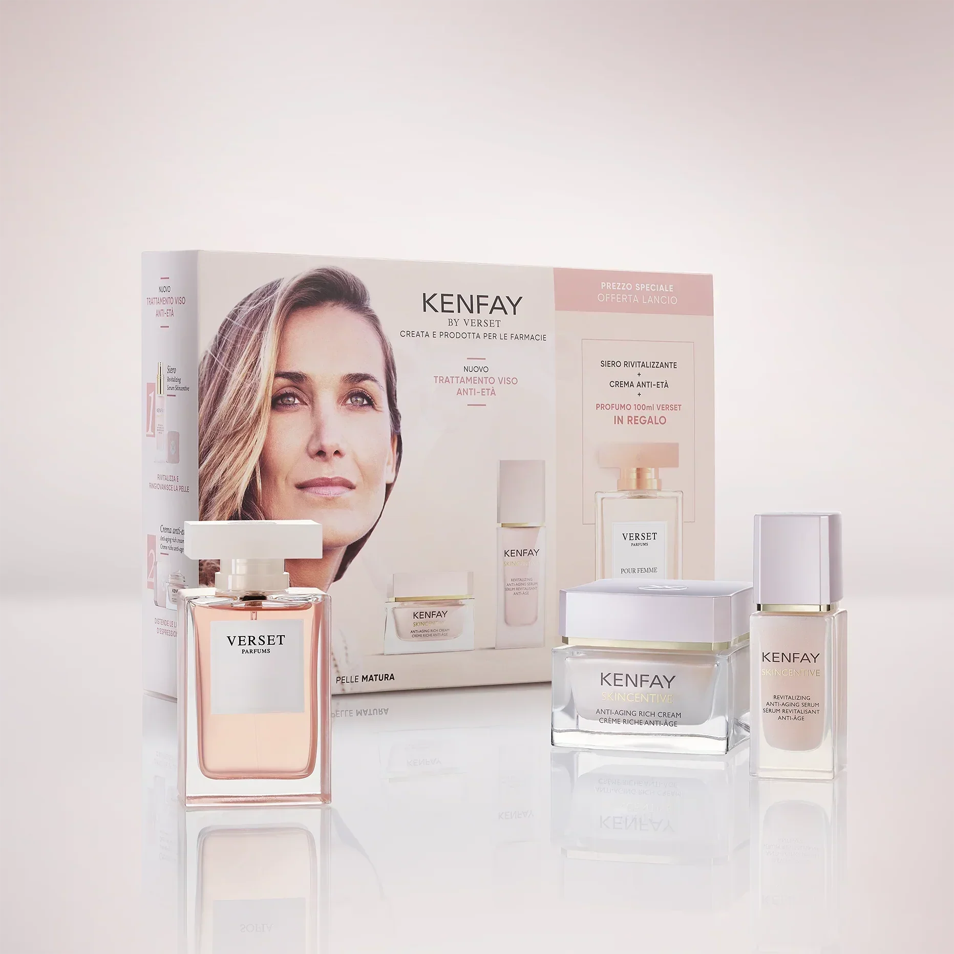 Kenfay and Verset Gift Box for Mature Skin – Cured Pharmacy