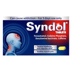 Buy Syndol 10 Tablets – Headache & Pain Relief – Cured Pharmacy