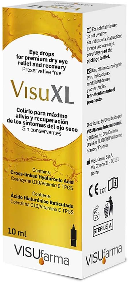 VisuXL 10ml Eye Drops - Advanced Dry Eye Relief & Comfort – Cured Pharmacy