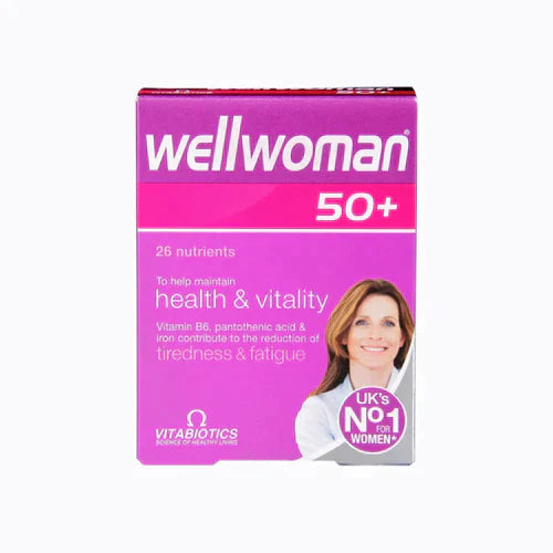 Vitabiotics Wellwoman 50+ Multi-Vitamin 30 Tablets for Women's Health ...