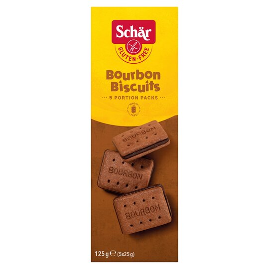 Glutafin Bourbon Biscuits 125g - Gluten Free Sweet Snack Option