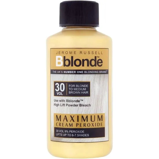 Buy Bblonde 30 Vol Medium Lift Peroxide 9% 75ml – Blonde Hair Developer