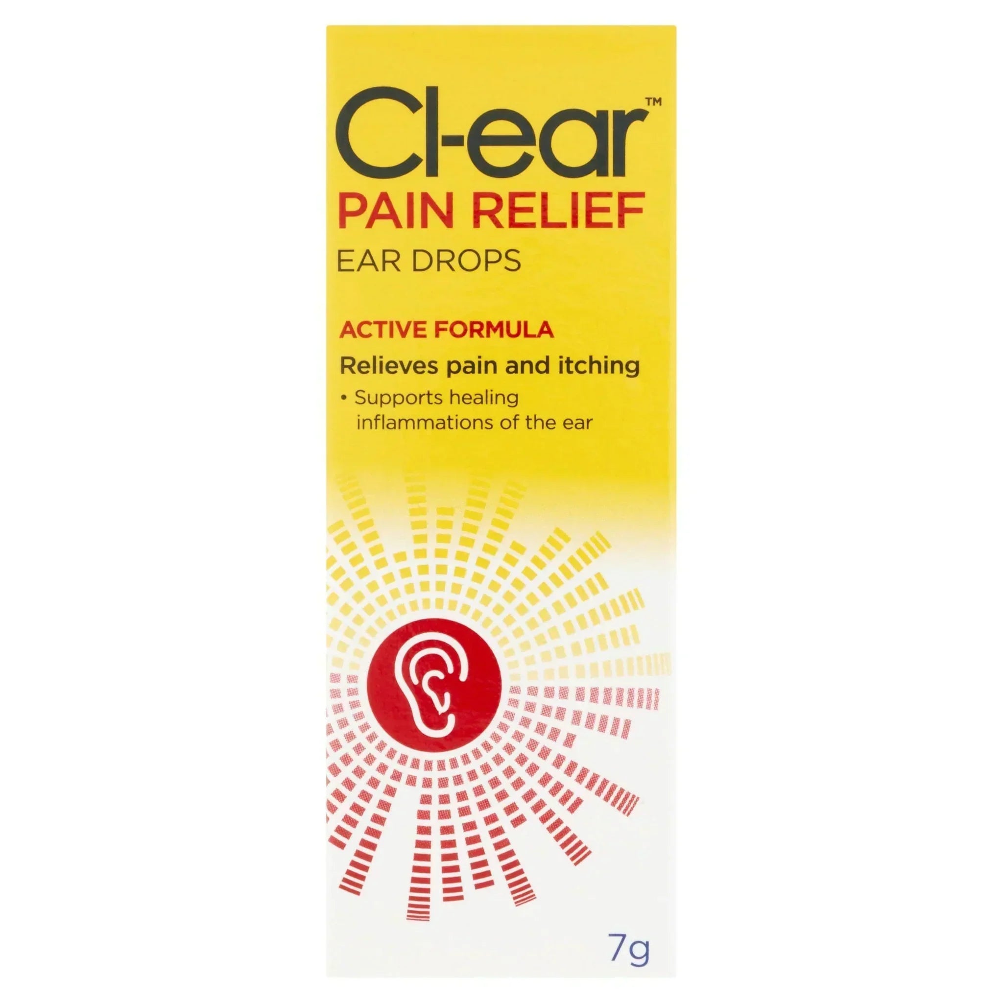 Cl-ear Pain Relief Ear Drops 7g – Cured Pharmacy