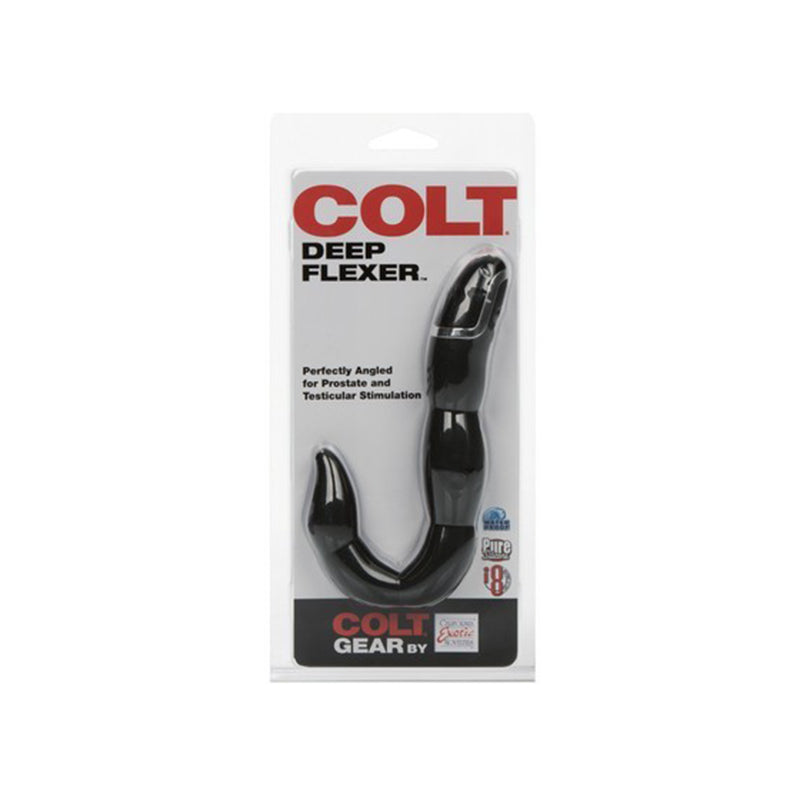Buy Colt Deep Flexer Black – Flexible Anal Toy