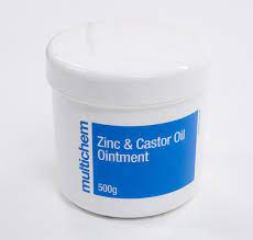 Zinc & Castor Oil Ointment 500g - Skin Relief | Online Pharmacy — Cured ...