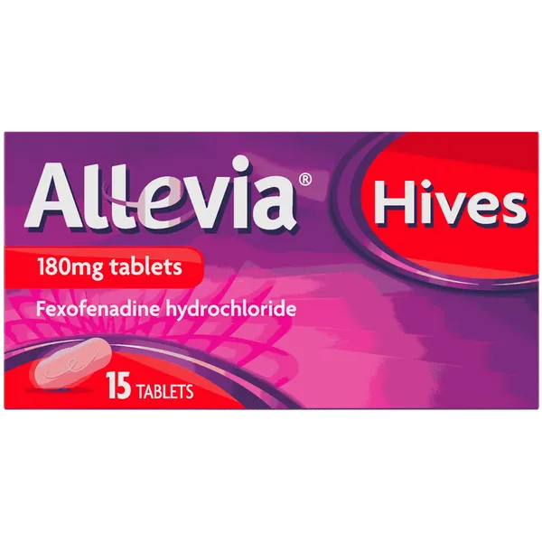Buy Allevia Hives Tablets 180mg – Hives & Allergy Relief