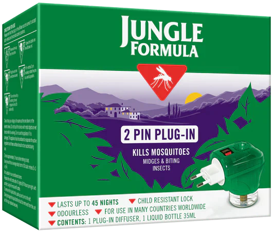 Jungle Formula Plug In - Effective Mosquito Insect Repellent Device