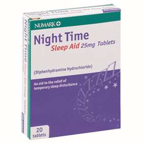 Buy Numark Sleep Aid 25mg Tablets – Night Time Sleep Support