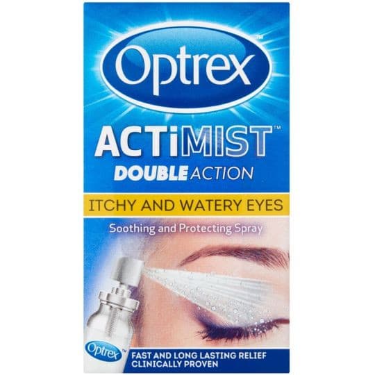 Optrex ActiMist Double Action 2in1 for Eye Spray for Itchy + Watery Ey ...