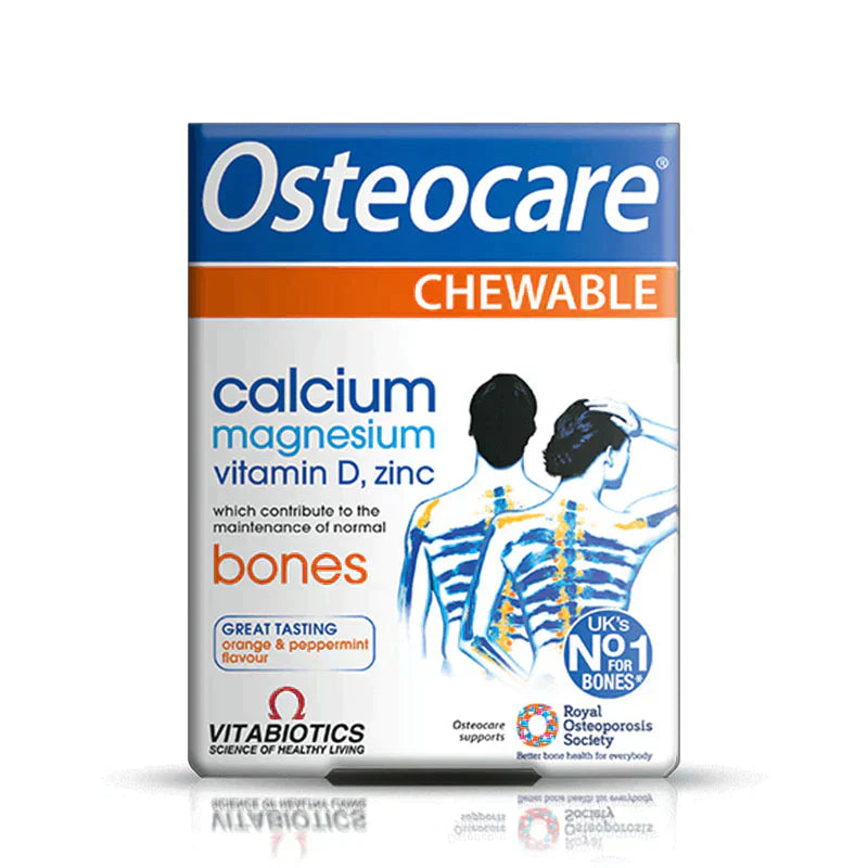 OSTEOCARE CHEWABLE - 30 TABLETS – Cured Pharmacy