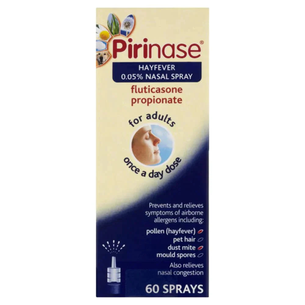 Pirinase Hay Fever Nasal Spray - Relief & Comfort – Cured Pharmacy