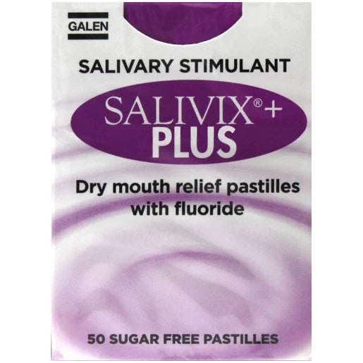 Salivix Plus Pastilles 50 Pack - Effective Relief for Dry Mouth – Cured ...