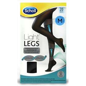 Scholl Light Legs Medium 20 - Black - Compression Tights Support ...