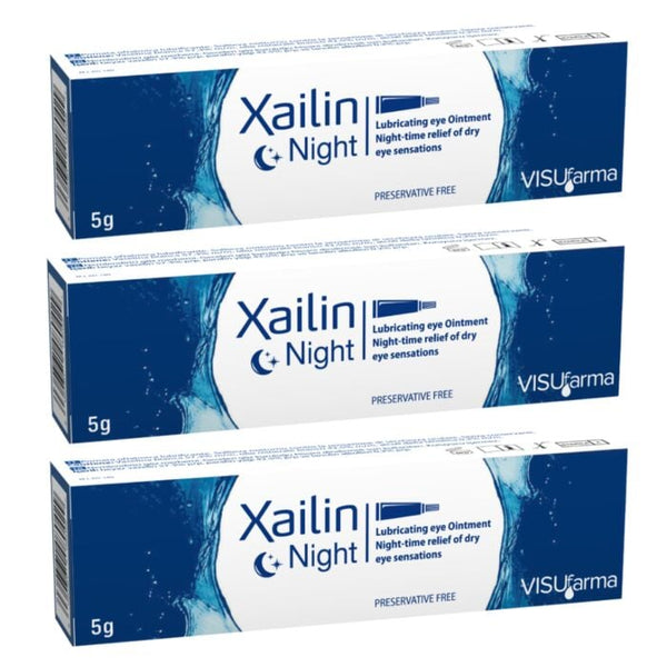 Xailin Night Eye Ointment | Overnight Dry Eye Relief